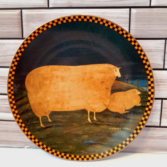 Lenox | Dining | Lenox 994 Woolgathering Sheep Barnyard Animals Warren ...